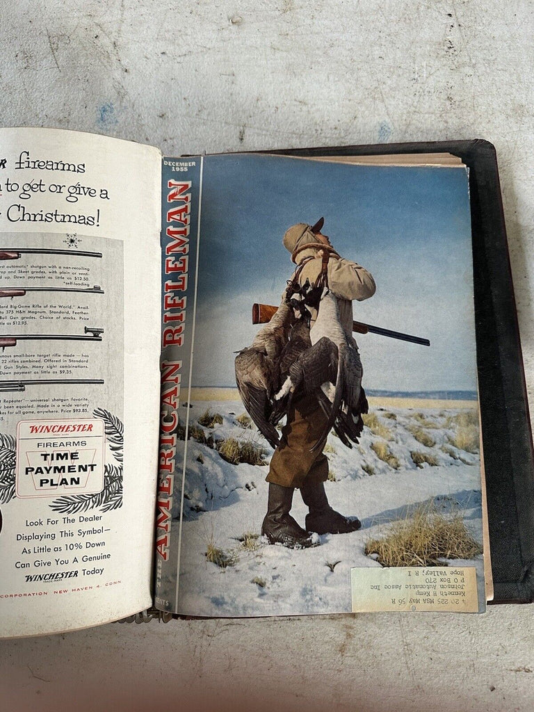 Vintage The American Rifleman NRA 1955 Set Magazines NRA Binder – Iron ...