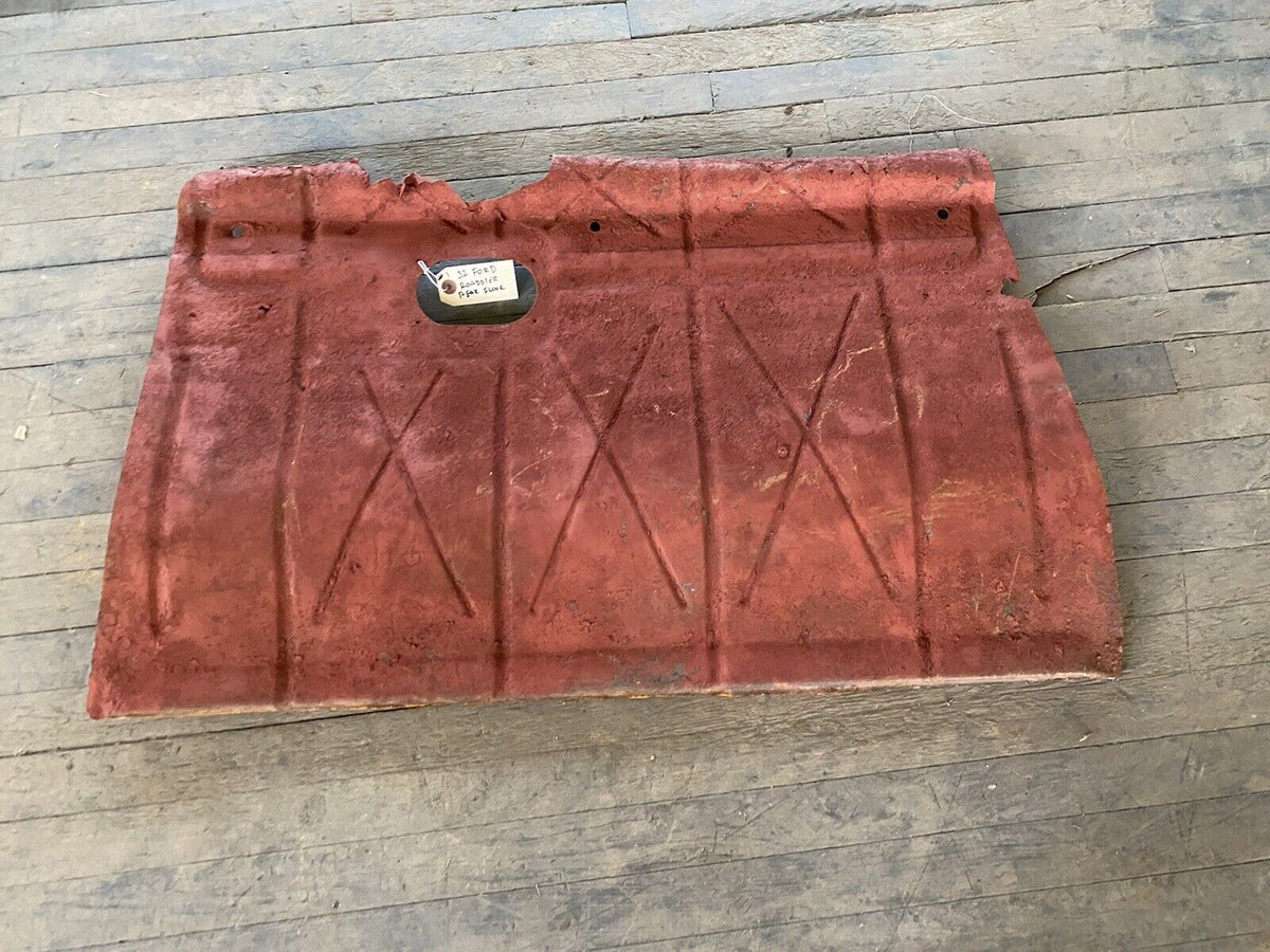 1932 Ford Roadster Original Trunk Floor Panel Section – Iron Trap Garage