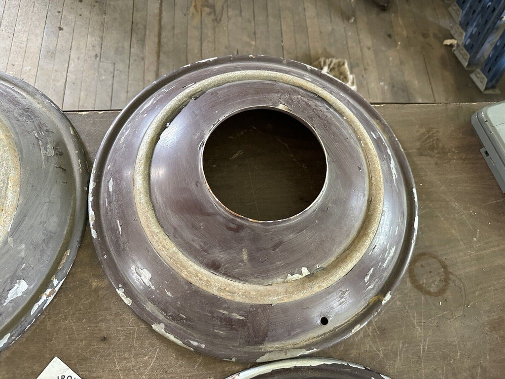 4 Vintage 19” Ace Wheel Discs Rolls Royce Bentley Jaguar – Iron Trap Garage