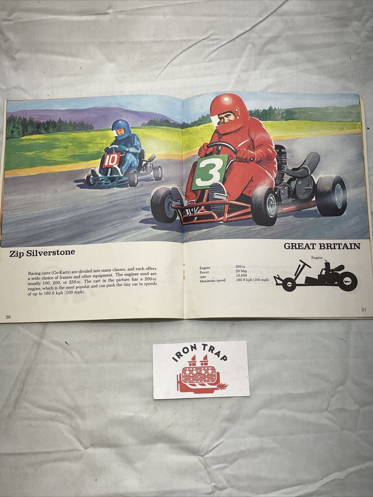 Super Book of Racing Cars Book Michael Shulan 1978 USA Brabham Midget ...