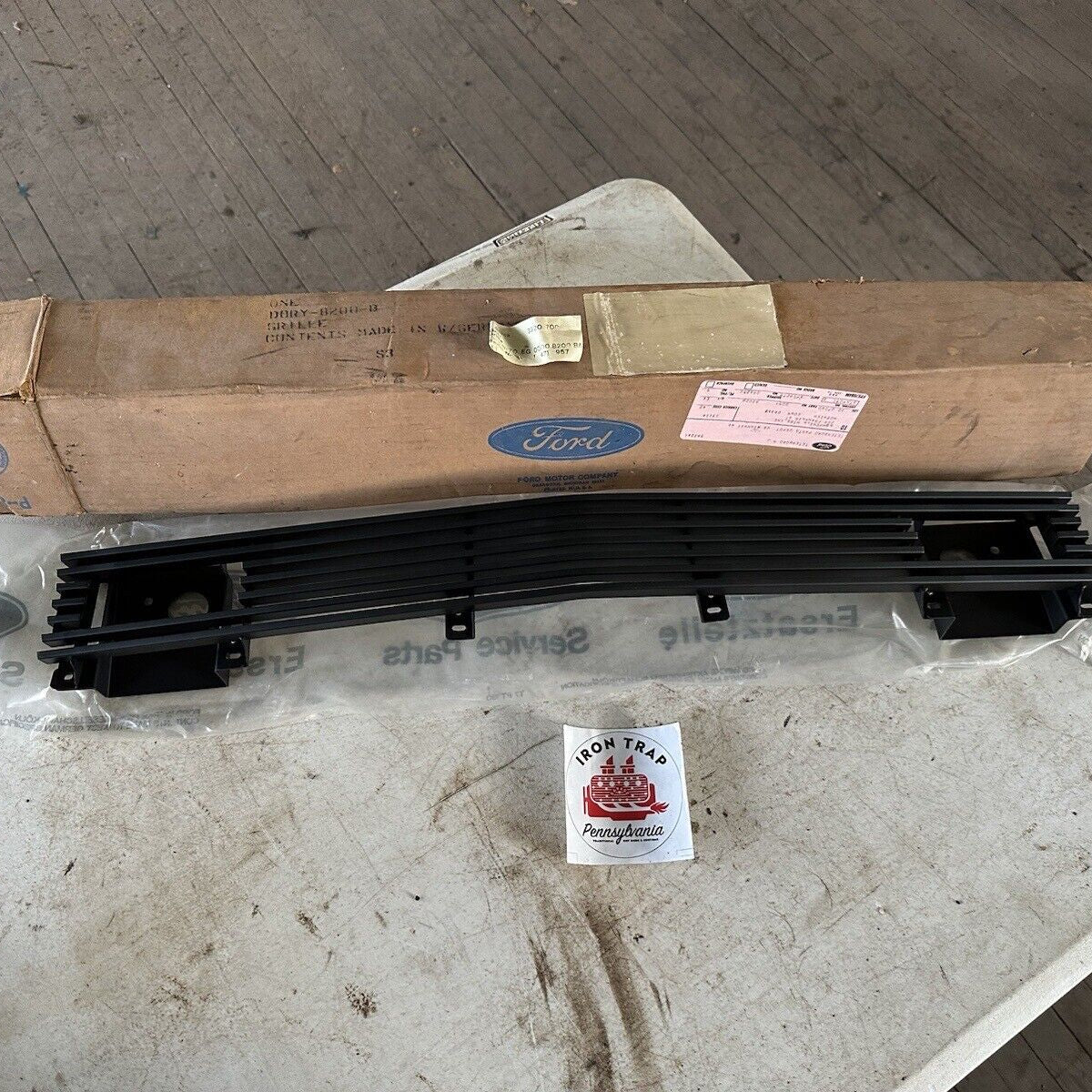 OEM NOS FORD CAPRI MK1 GRILL GRILLE 1969 1970 1971 1972 69 70 71 72 D0 ...