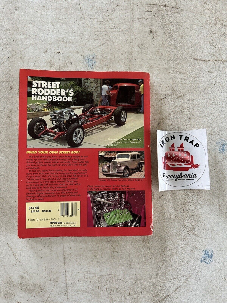 Street Rodder's Handbook Manual 1986 by Frank Oddo HP Books 2nd Printi ...