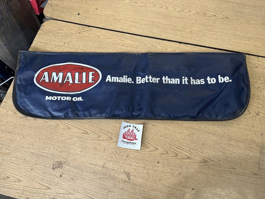 Vintage Amalie Motor Mechanics Fender Cover – Iron Trap Garage
