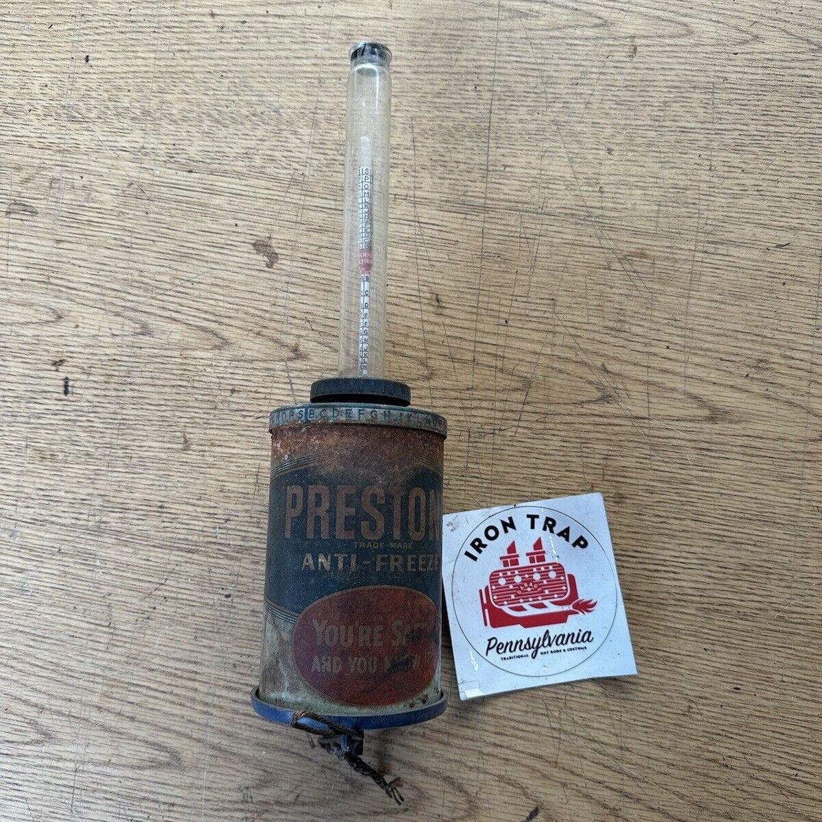 Vintage Prestone Antifreeze Tester Eveready Original Man Cave – Iron ...