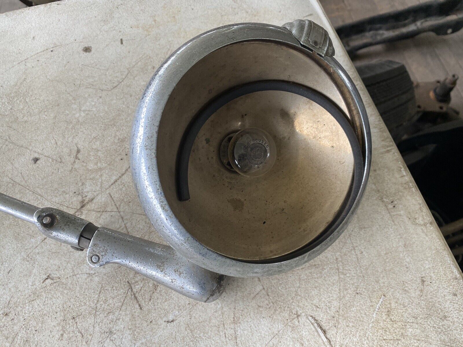 Vintage Unity Model S-5 Lincoln Spotlight with Bakelite Handle Rat Rod ... Vintage Unity Model S-5 Lincoln Spotlight with Bakelite Handle Rat Rod ...