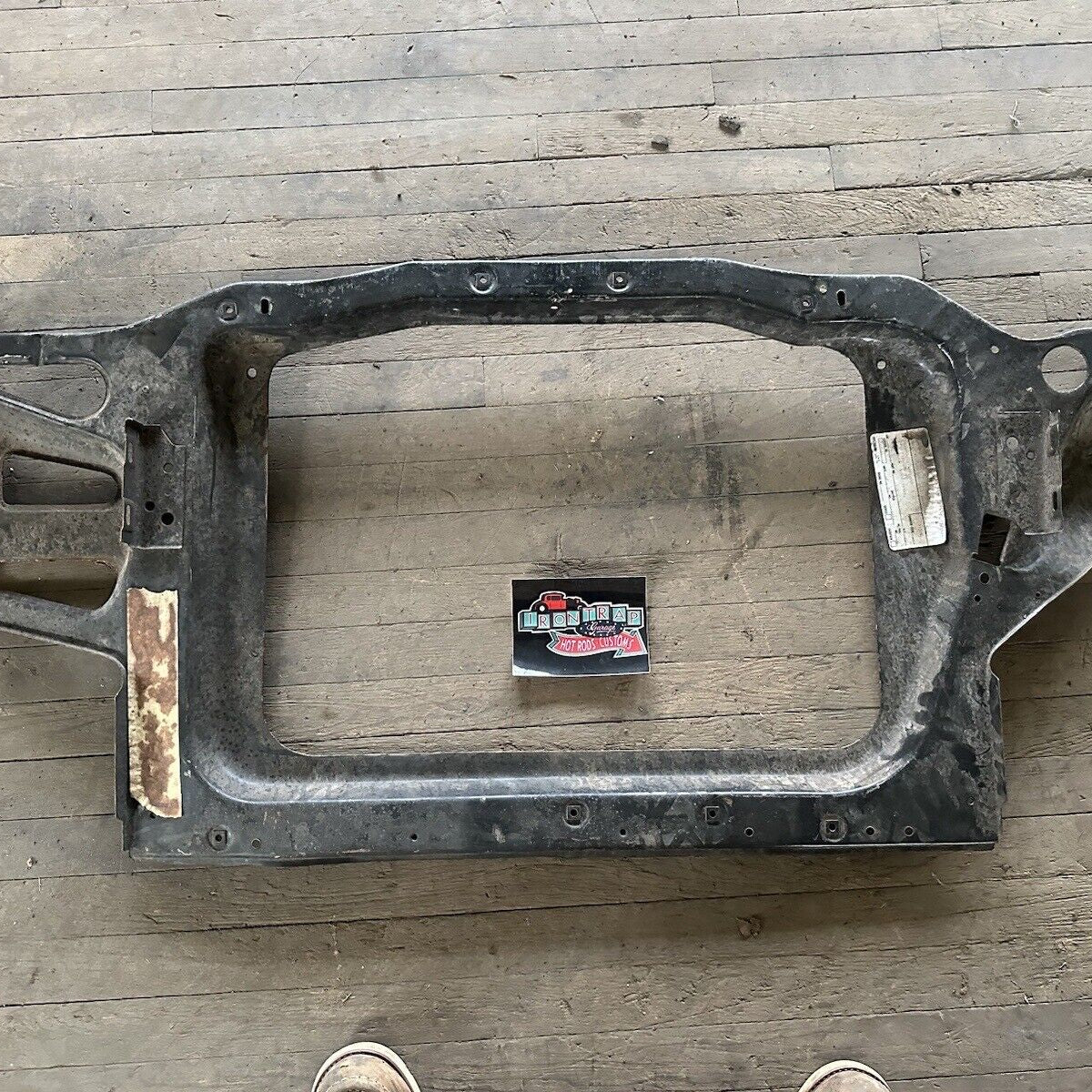 NOS OEM Ford 1975 1978 Granada Radiator Support Sheet Metal 1976 1977 ...