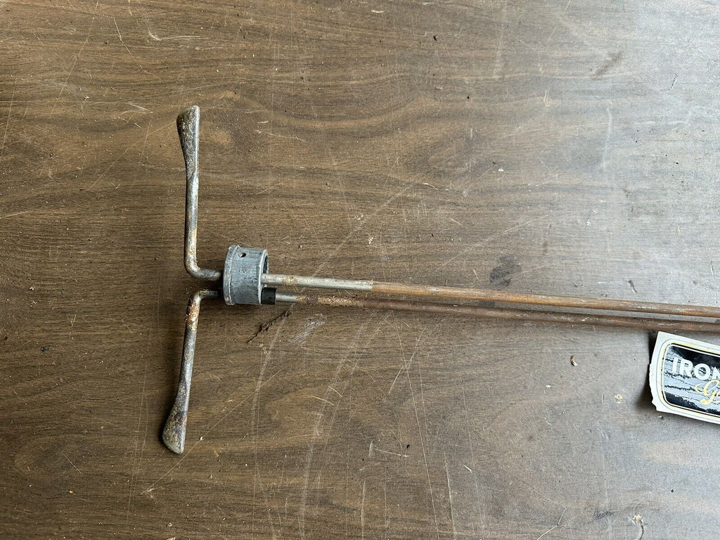 1930 31 Ford Model A Steering Column Throttle Controls Chrome – Iron ...